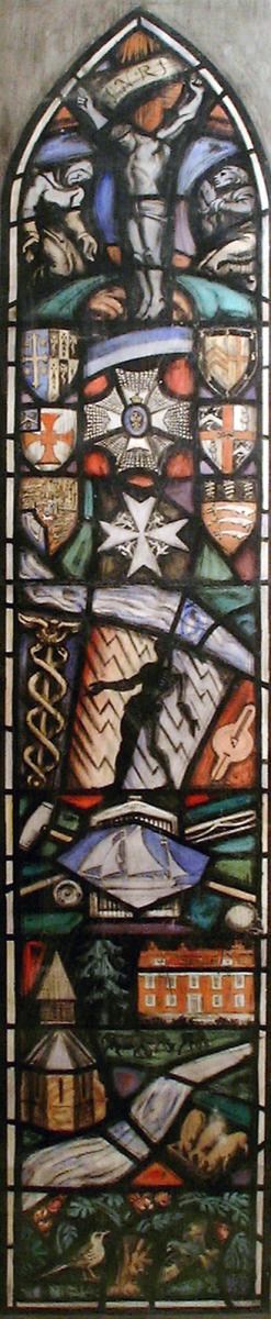 Biographical Panel - ELYGM:L1980.3 The Stained Glass Museum, Ely