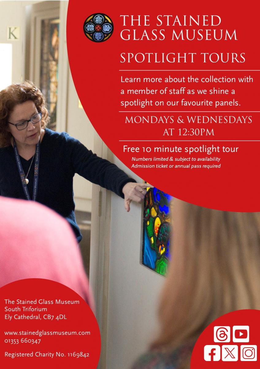 Tours and Lectures The Stained Glass Museum, Ely